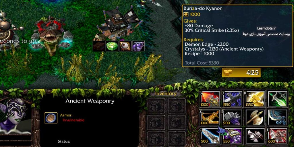 دانلود مپ Dota LoD 6.89aL – لرن دوتا